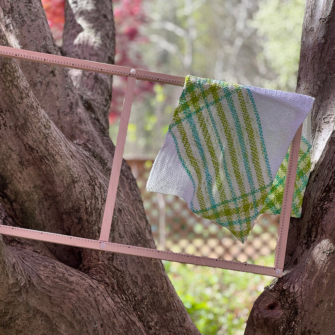 Rectangular Dish Towel Weaving – Eureka Fiber in the Ozarks